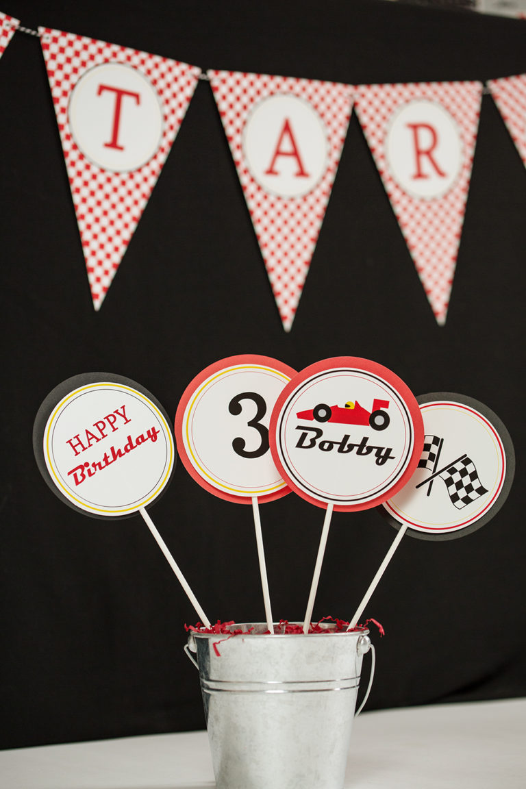 Race Car Birthday Party Decorations – 505 Design, Inc